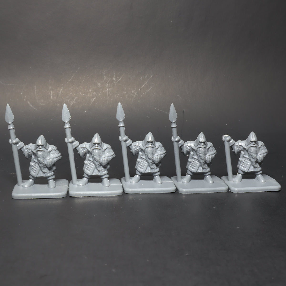 Grenadier Plastic Dwarfs w/ Spears – Black Arrow Minis